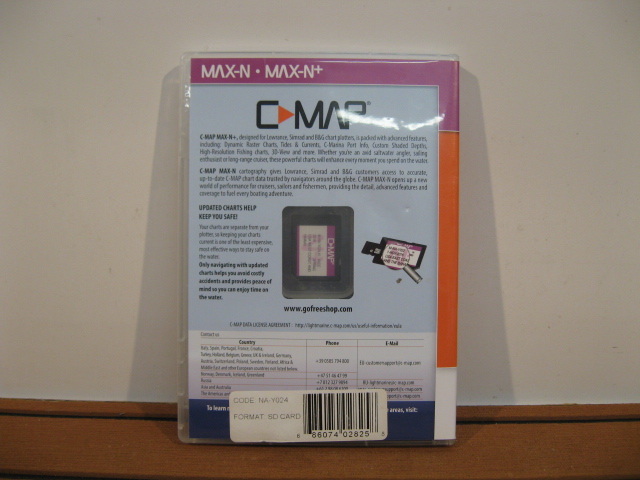 C-MAP MAX-N/N+ SD (M-NA-Y024.41)WIDE 2018 SPRING USA WEST COAST AND ...