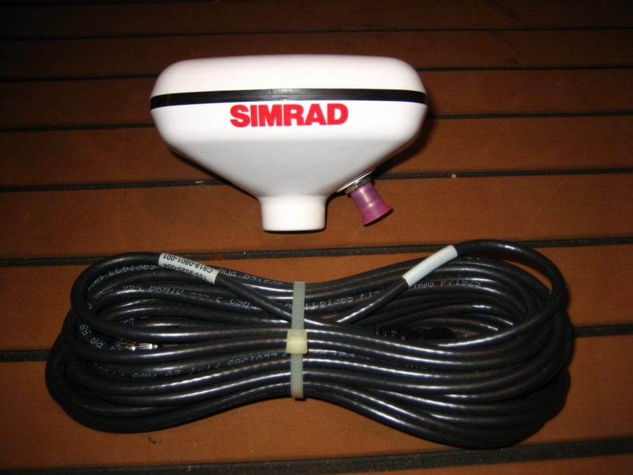 Simrad MGL-3 DGPS GPS Antenna w/Cable - NEW OLD STOCK - For CX CA CE SP ...