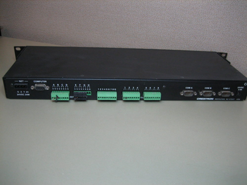 Crestron CP2 Control Processor w/ Wire Connectors and Mount Racks - Max ...