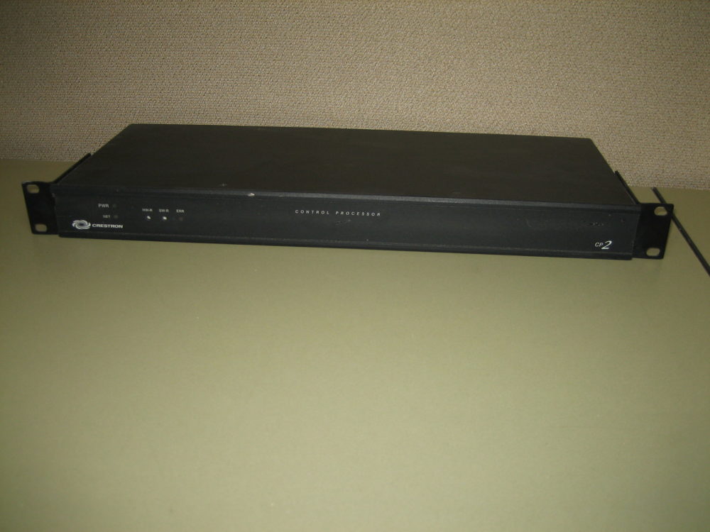Crestron CP2 Control Processor w/ Wire Connectors and Mount Racks - Max ...