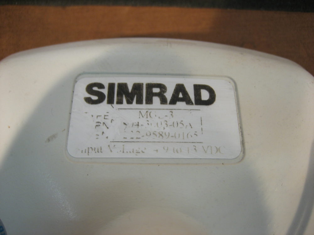 Simrad MGL-3 DGPS GPS Antenna - Tested & Working - For CX CA CE SP ...