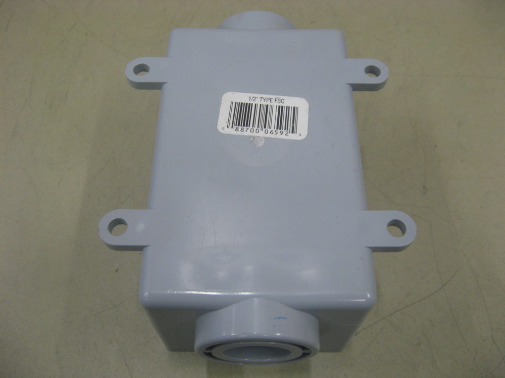 Set of 2 Cantex 1/2" 1-Gang FSC Electrical Box - Free US Shipping - Max ...