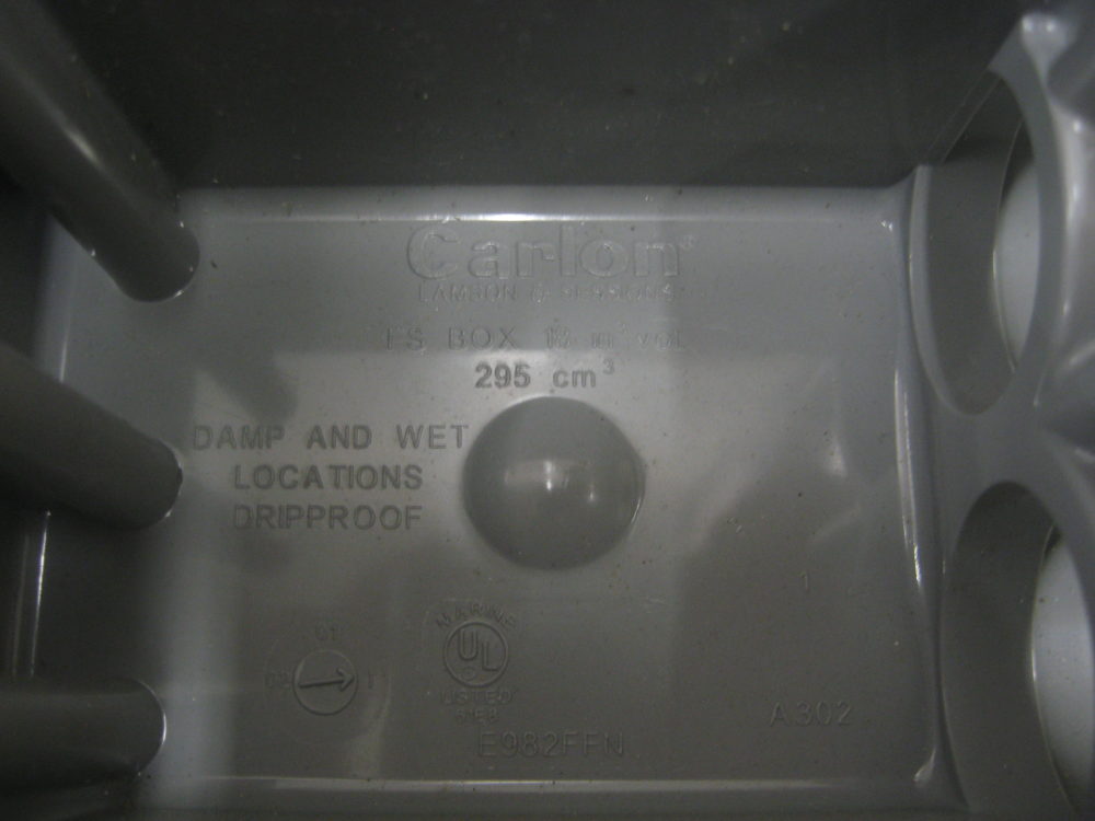 Set of 2 Carlon 1" PVC Plastic Conduit Box - Free US Shipping - Max ...