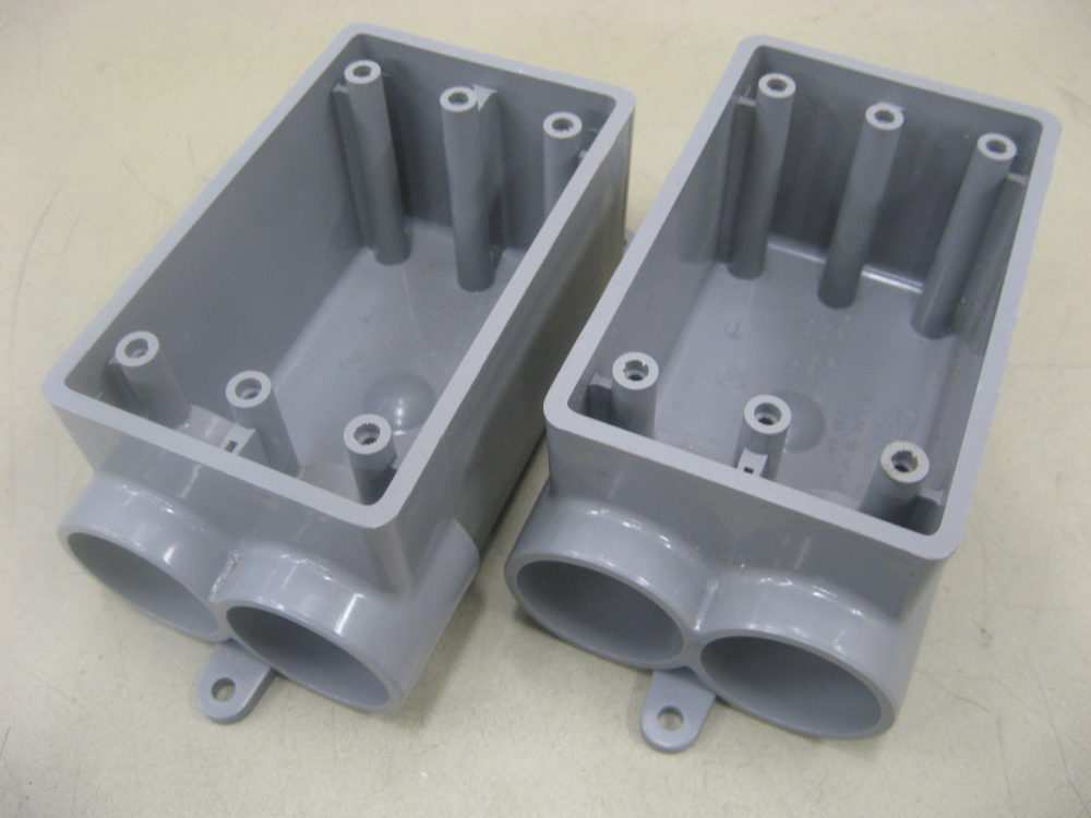 Set of 2 Carlon 1" PVC Plastic Conduit Box - Free US Shipping - Max ...