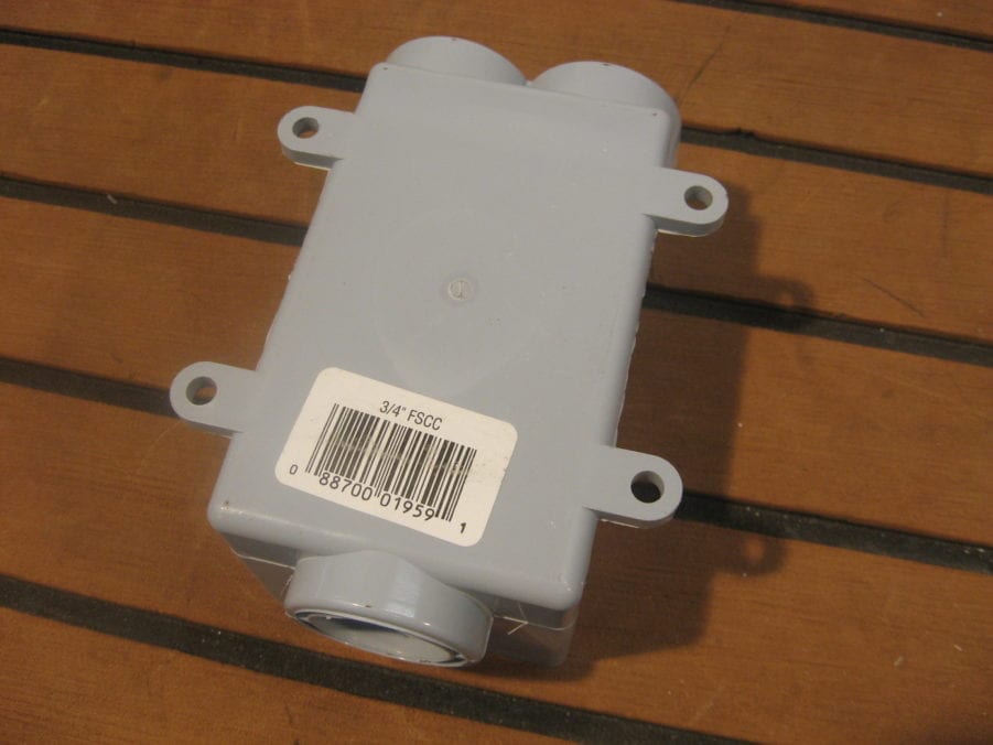 Lot of 4 Cantrex 3/4" FSCC PVC Plastic Conduit Box - Free US Shipping ...