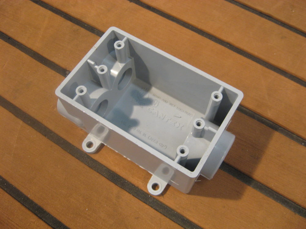 Lot of 4 Cantrex 3/4" FSCC PVC Plastic Conduit Box - Free US Shipping ...