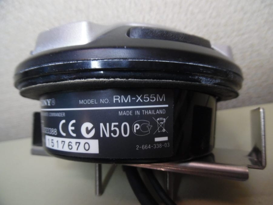 Sony RM-X55M Marine Wired Remote Control Commander w/ Bracket - TESTED ...