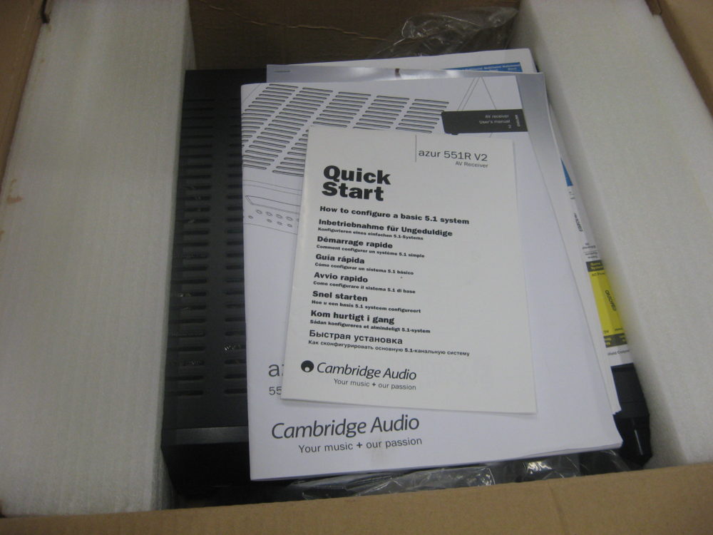Cambridge Audio Azur 551R Audio/Video 5.1 Stereo Receiver - Free US ...