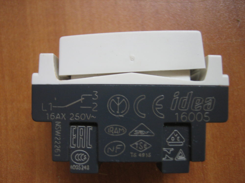 Vimar Idea 16005.B On / Off Switch White - Free Shipping - Max Marine ...