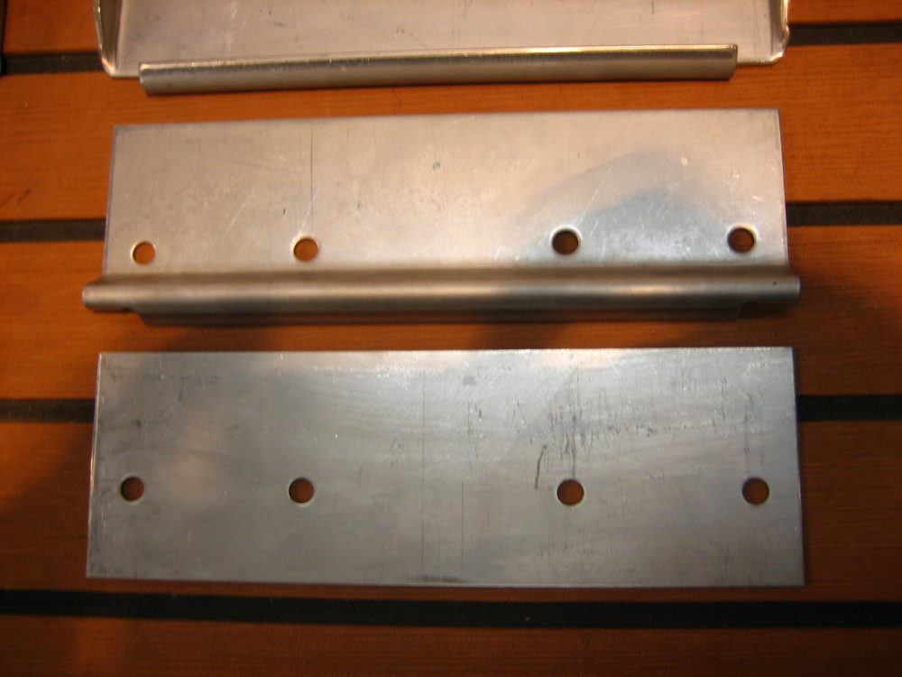 Bennett Marine Trim Tab Plate Plane Set 9" Wide X 12" Long - *NEW OLD ...
