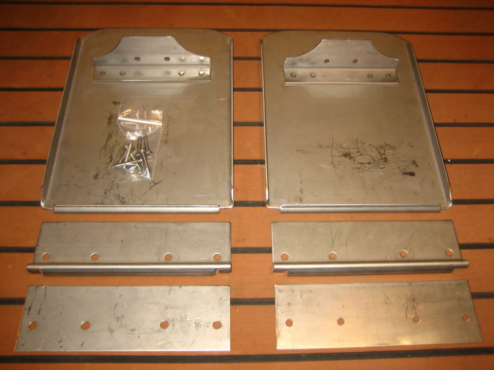 Bennett Marine Trim Tab Plate Plane Set 9" Wide X 12" Long - *NEW OLD ...
