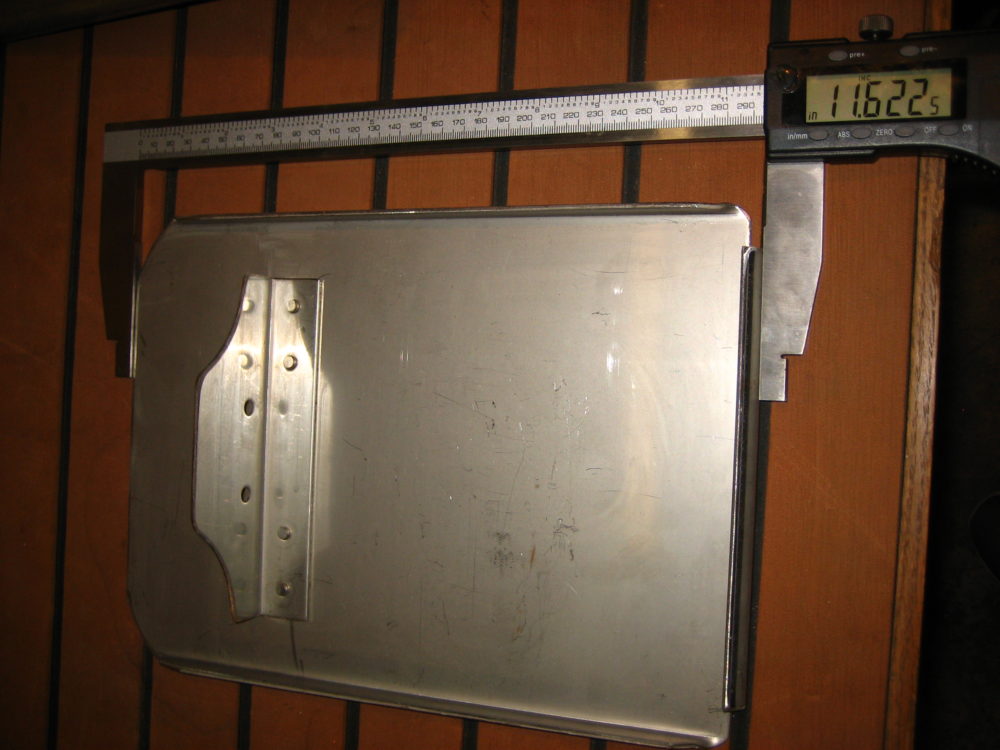 Bennett Marine Trim Tab Plate Plane Set 9" Wide X 12" Long - *NEW OLD ...