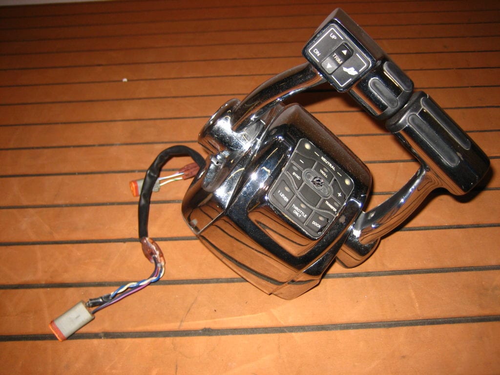 Mercury Verado DTS Smartcraft 877775A21 Binnacle Controls Dual Triples ...