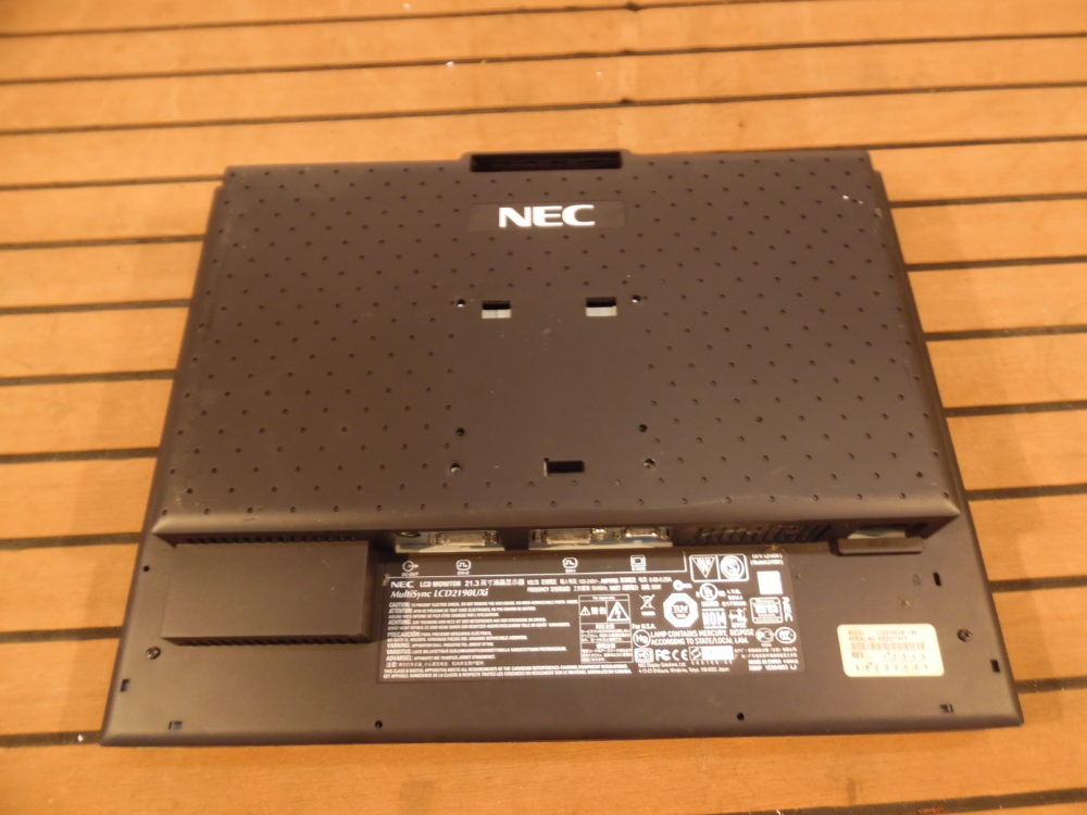 NEC 21.3" LCD Monitor - MultiSync LCD2190UXi-BK - 100/240VAC - Tested ...