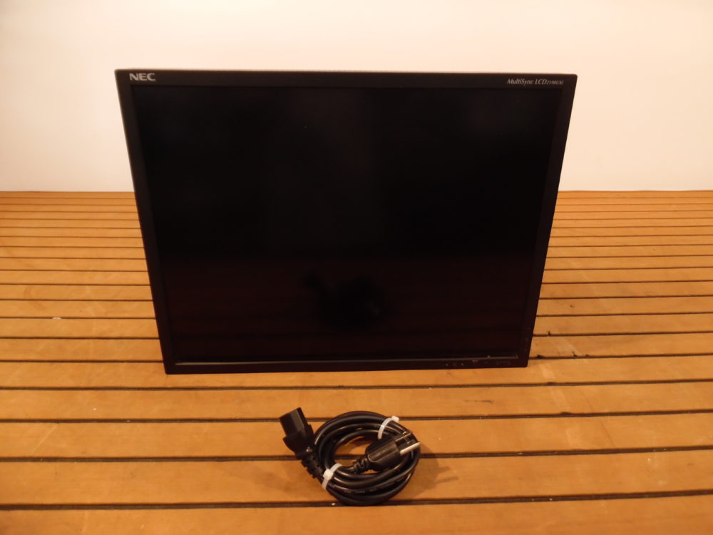 NEC 21.3" LCD Monitor - MultiSync LCD2190UXi-BK - 100/240VAC - Tested ...