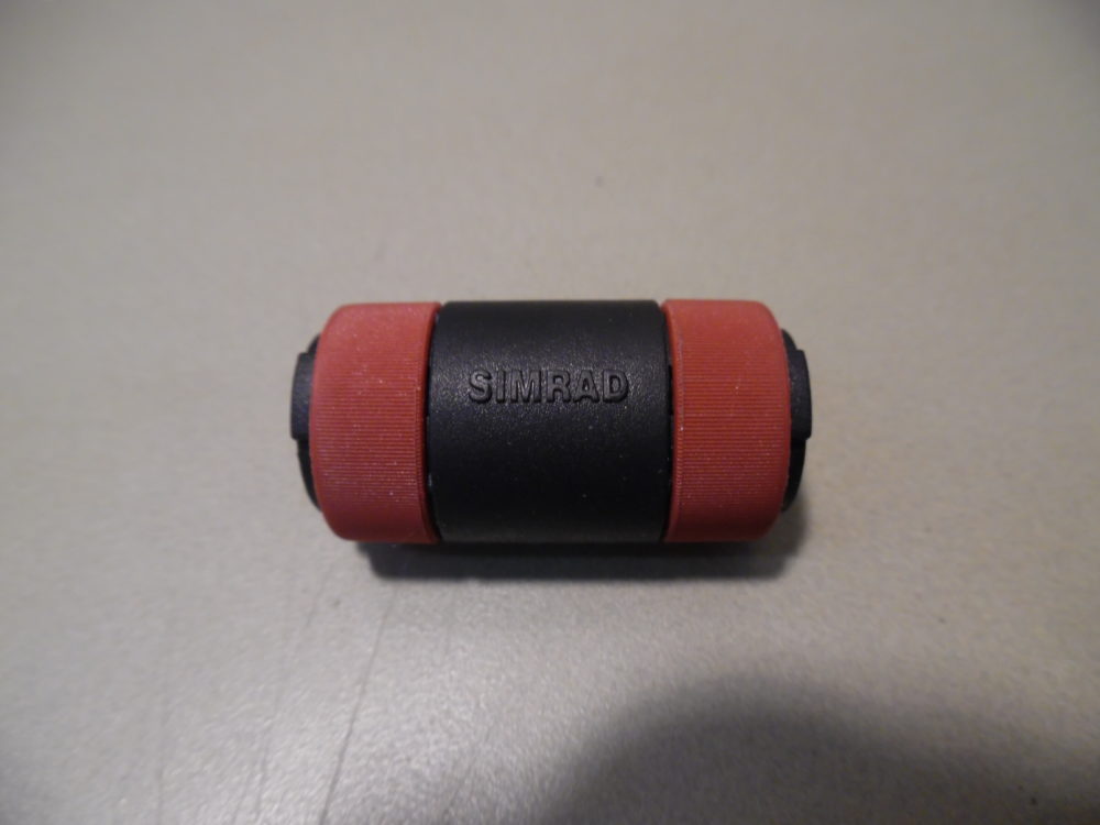 Simrad Simnet Red Joiner with Terminator 44172278 - Good Condition - Max Marine Electronics