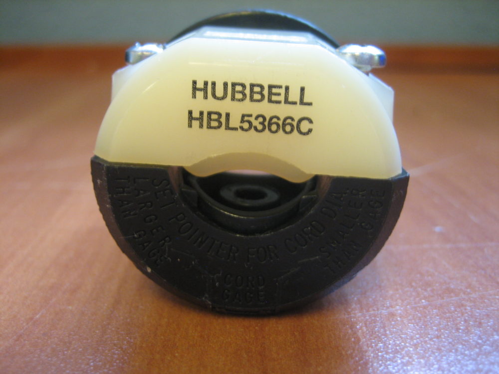 Hubbell HBL5366C Connector Body INSULGRIP P-6569 15A 250V 2P 3W ...