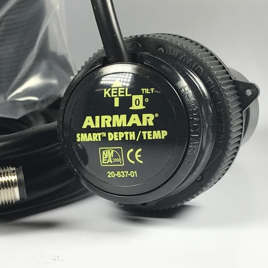 Airmar Intelligent DT Transducer 44-198-3-01 P617V 235kHz N2K 0° Tilt ...