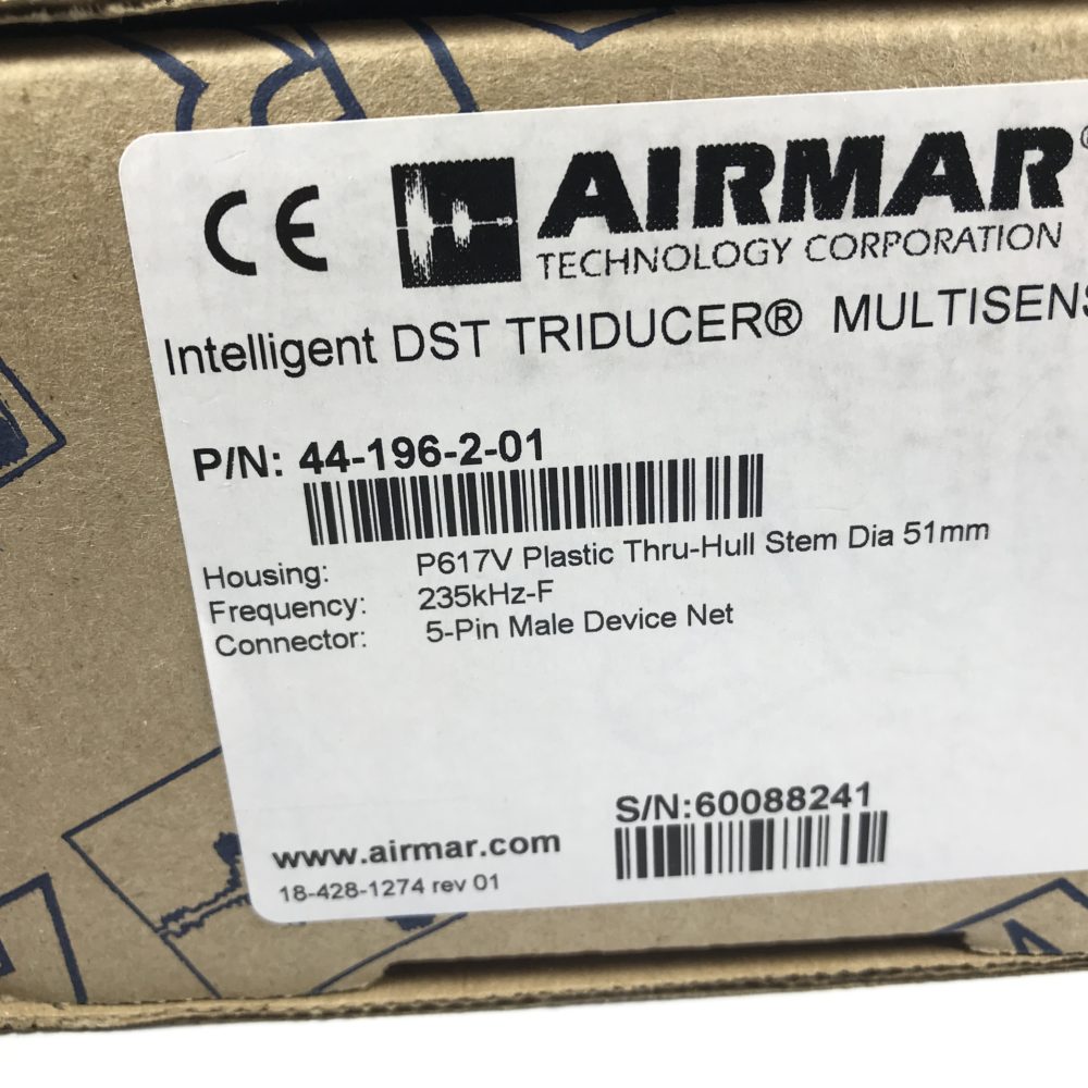 Airmar 44-196-2-01 DST800 NMEA2000 Thru Hull Depth/Speed/Temp ...