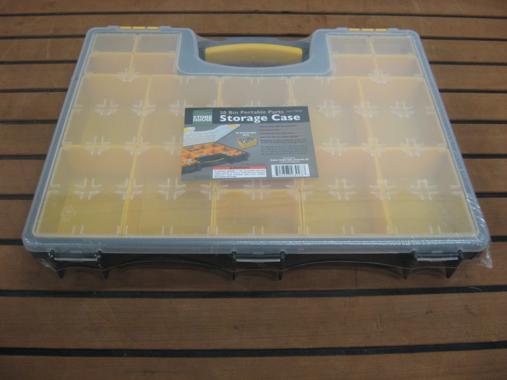Lot of 5 Store House 20-Bin Portable Storage Cases - Free US Shipping ...