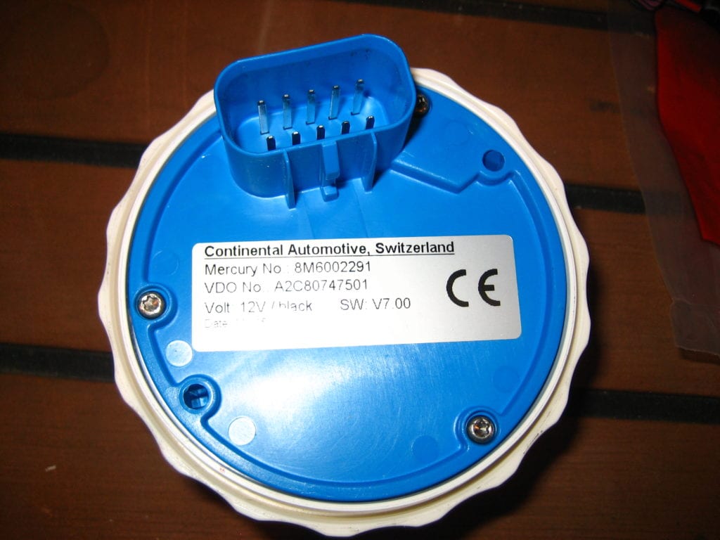 Mercury *NEW* 8M6002291 Smartcraft 7000 RPM Marine Tachometer SC1000 ...