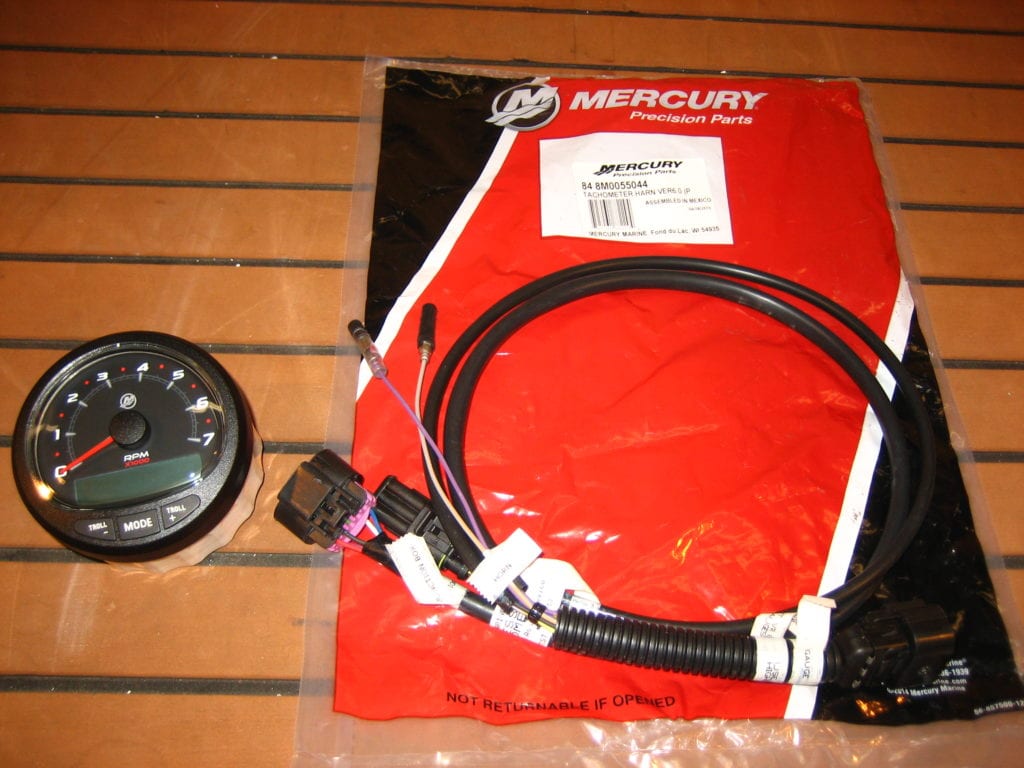 Mercury *NEW* 8M6002291 Smartcraft 7000 RPM Marine Tachometer SC1000 ...
