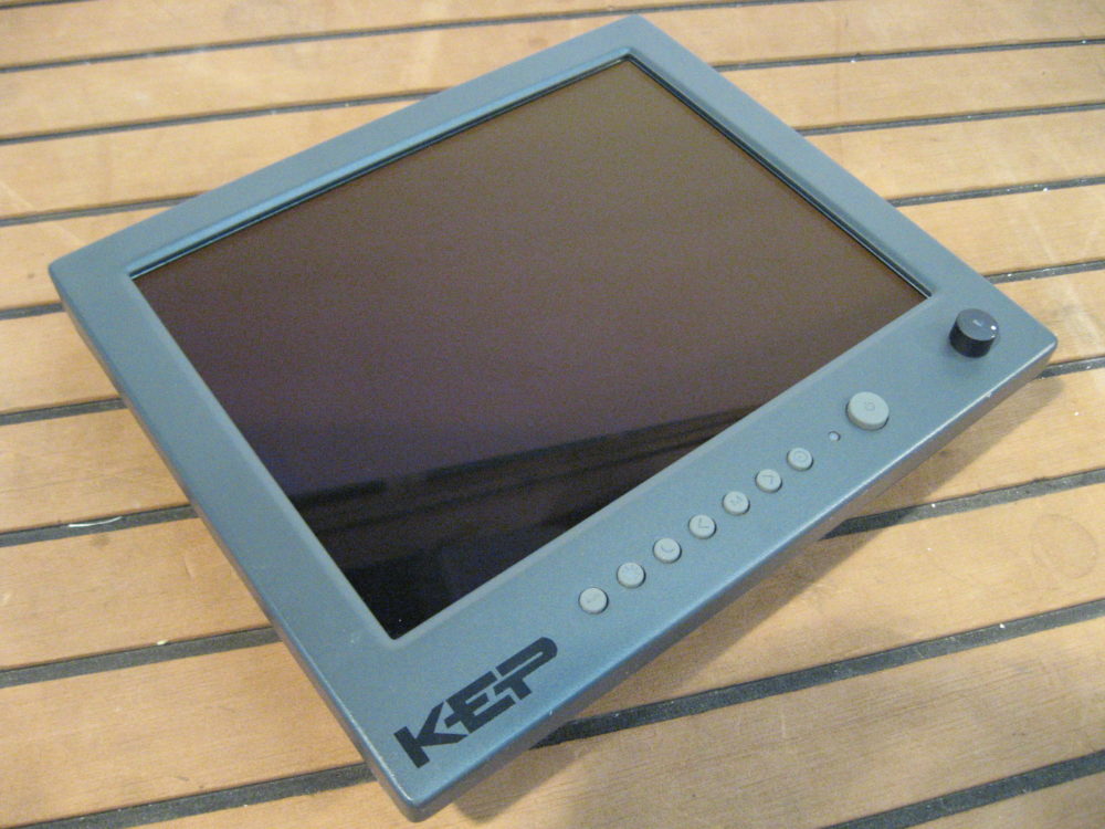 KEP Marine KEPL-12 ADV R Sunlight Viewable Marine Monitor Fully Good ...