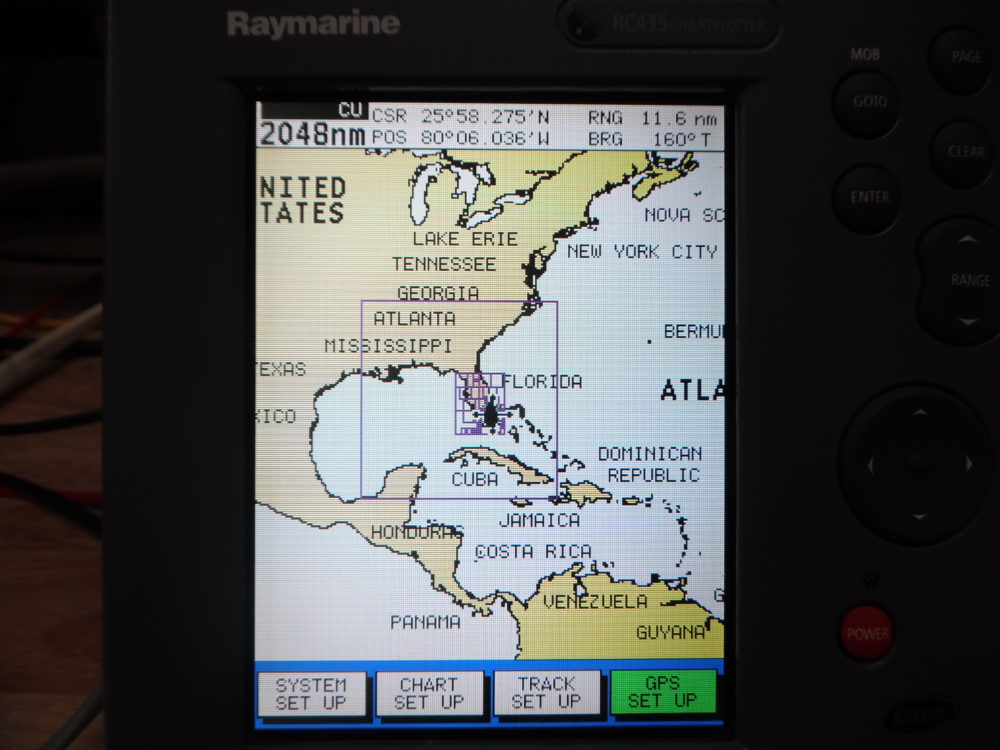 Raymarine RC435 Chartplotter Display + Suncover - E32040 - Used Condition - Max Marine Electronics
