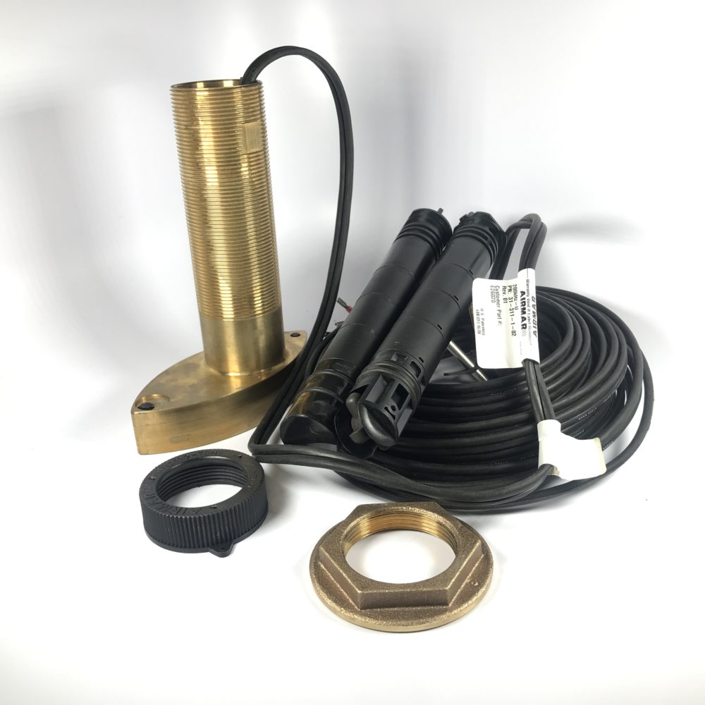 Raymarine Airmar E26020 B744V Triducer 600w 200kHz New Open Box Bronze ...