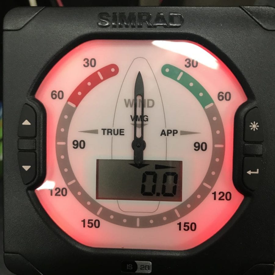 Simrad IS20 Wind Display Powers On, Simnet OK Good Condition - Max ...