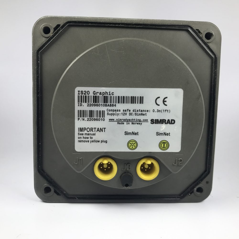 Simrad IS20 GRAPHIC Display - Tested Good - Simnet Good - OK Condition ...