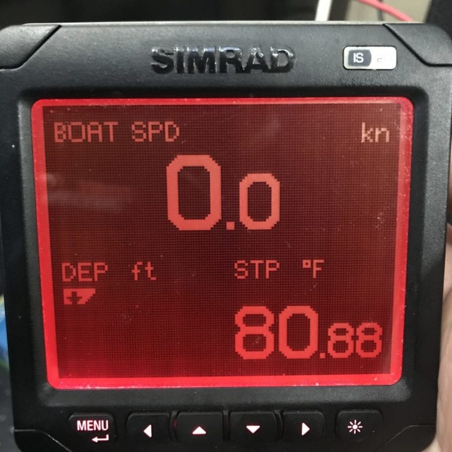 Simrad IS20 GRAPHIC Display - Tested Good - Simnet Good - OK Condition ...
