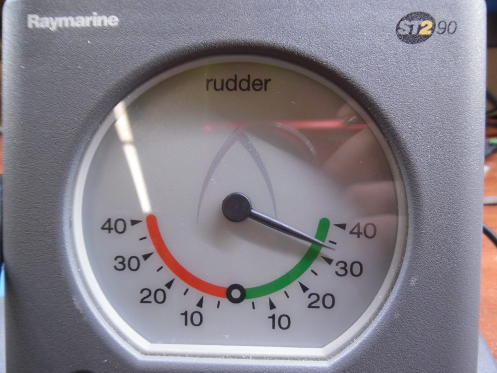 Raymarine ST2 90 Rudder Angle Indicator Display - E22062 - Tested Good ...