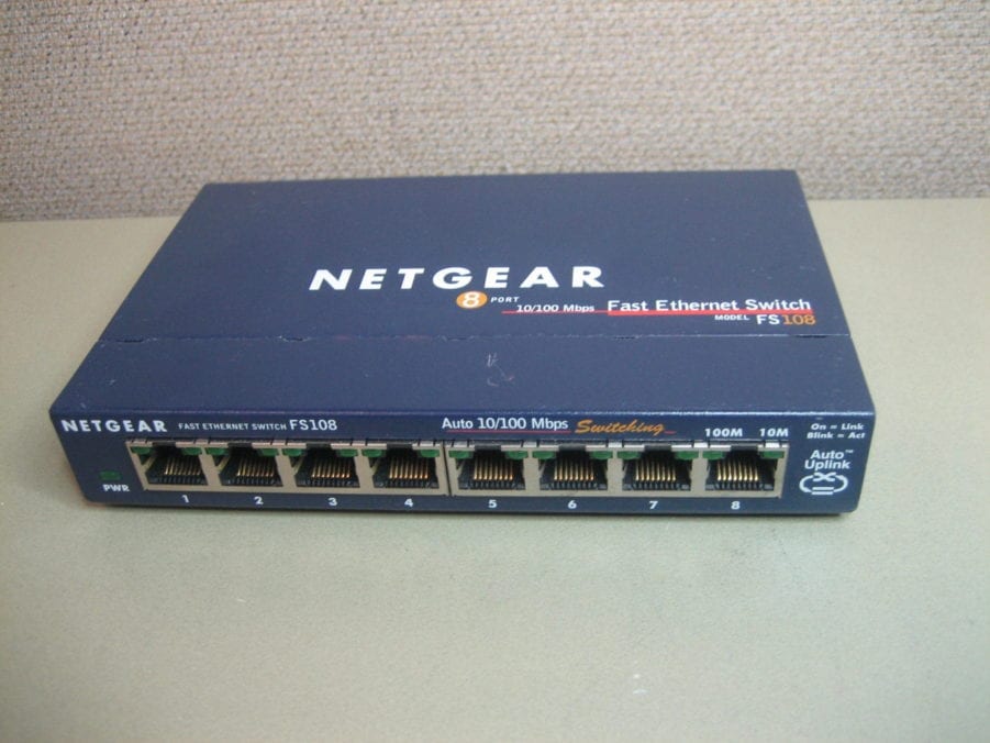 NETGEAR ProSafe FS108 10/100 Desktop 8-Port Switch - Max Marine Electronics