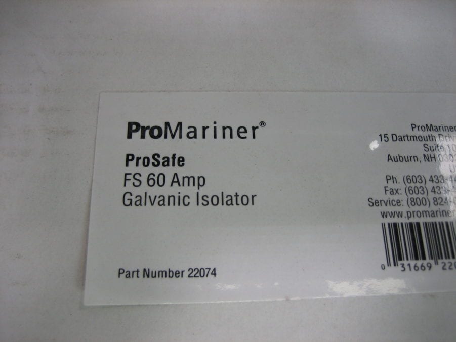 ProMariner ProSafe Fail Safe FS60 Amp Galvanic Isolator **NEW** - Max ...