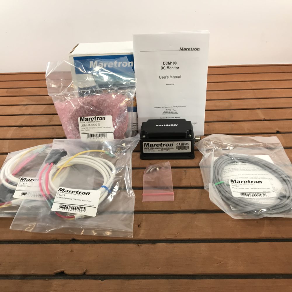 MARETRON DCM100 NMEA2000 DC Battery Monitor New Open Box - Max Marine ...