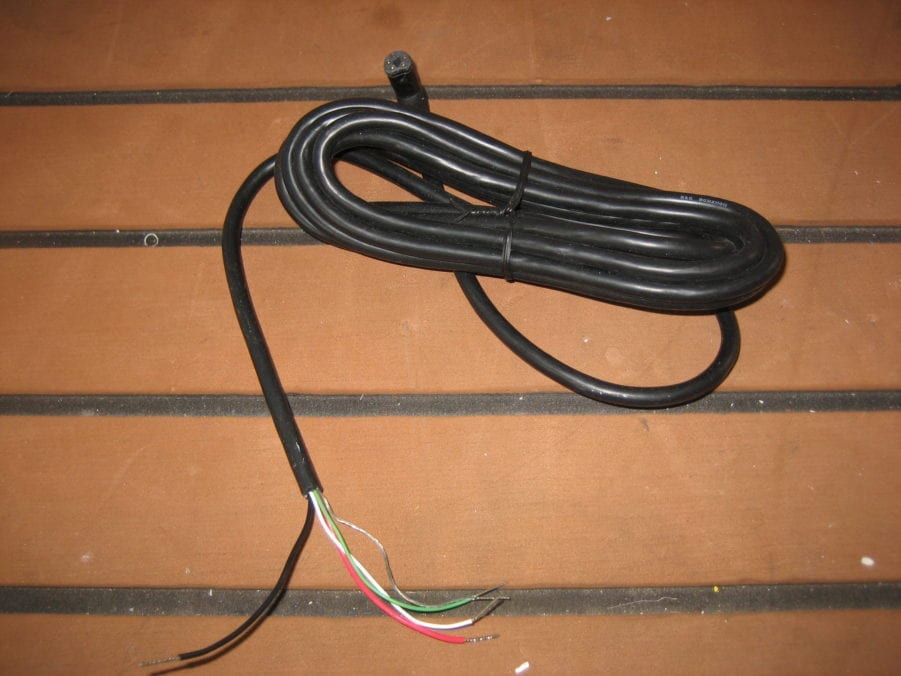 B&G H3000 FASTNET Cable - 2 meter w/Right Angle End, Loose Wires - Max ...