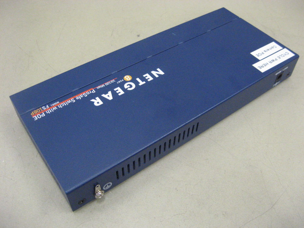 Netgear FS108P 8-Port 10/1000 Mbps Prosafe Switch with POE - Max Marine ...