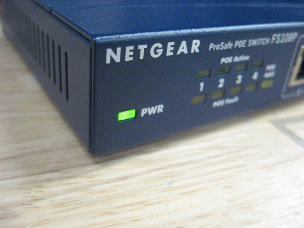 Netgear FS108P 8-Port 10/1000 Mbps Prosafe Switch with POE - Max Marine ...
