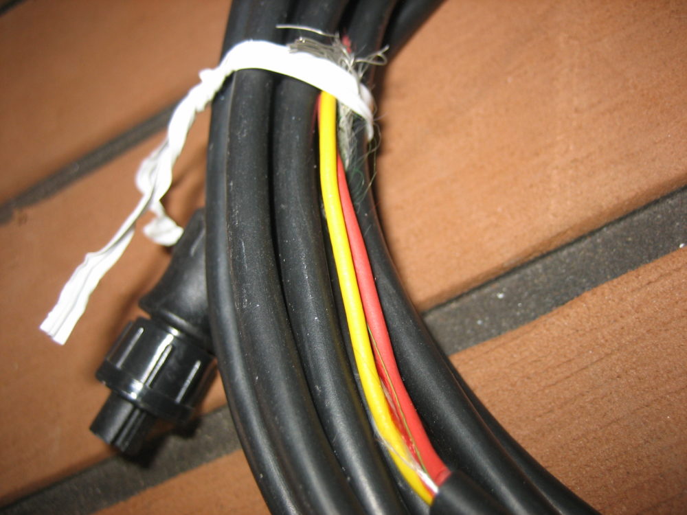 Raymarine Autohelm Raytheon Seatalk Pigtail Cable ST50 3 Pin Round ...