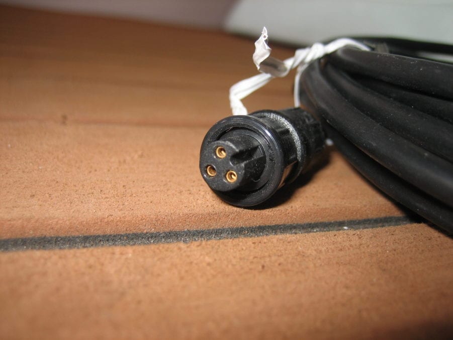 Raymarine Autohelm Raytheon Seatalk Pigtail Cable ST50 3 Pin Round ...