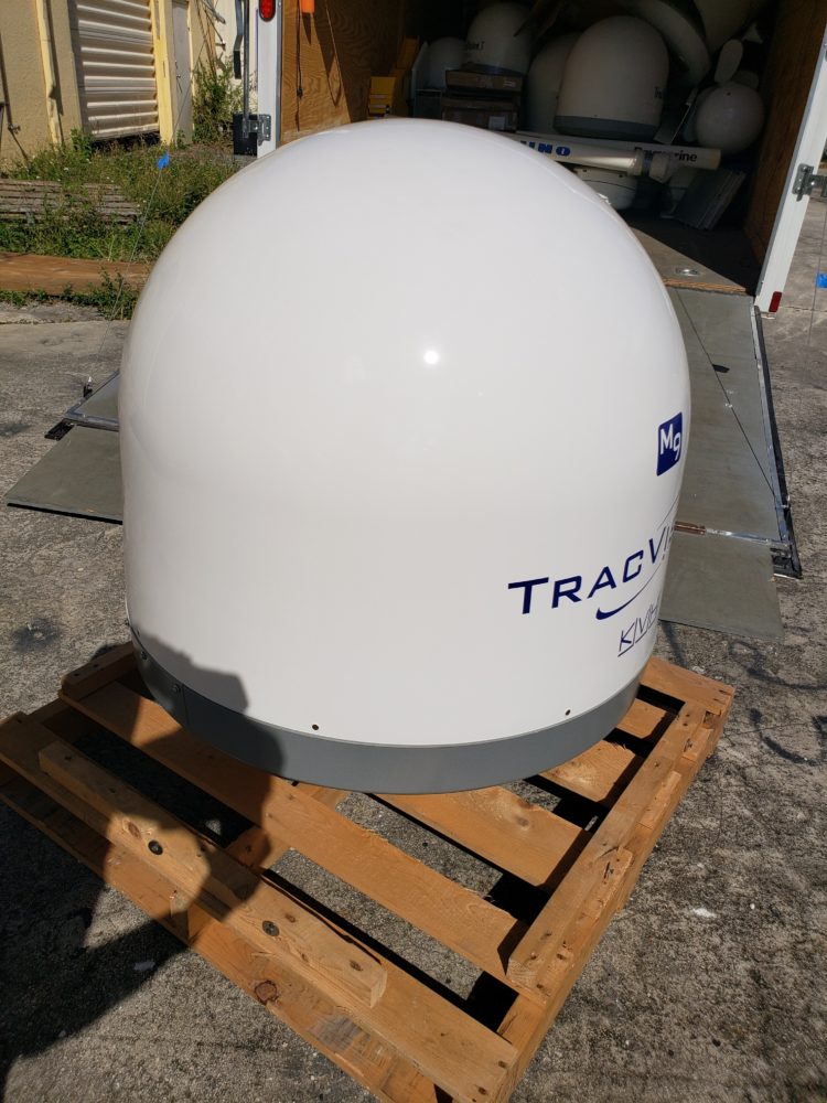 KVH TracVision M9 Empty Dummy Dome/Baseplate (KVH 01-0258-02) NEW ...