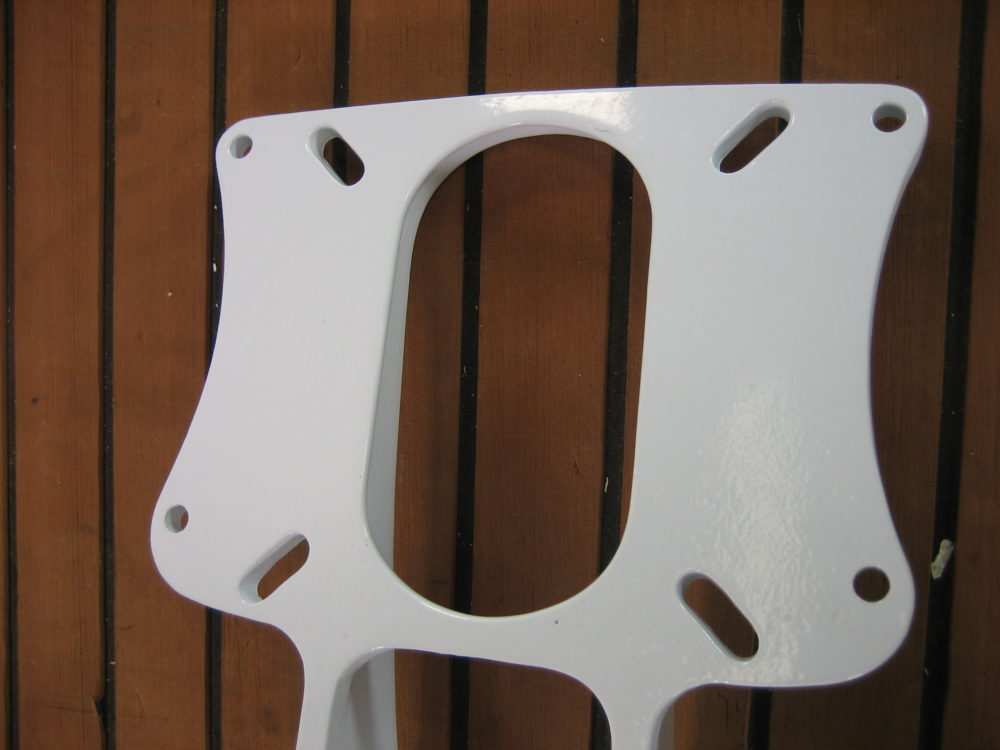 Edson Radar Mast Mount f/ Raymarine Furuno 18" 24" Domes RD218 RD418D ...