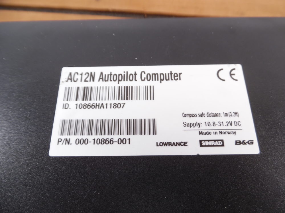 Simrad AP2803VRF AUTOPILOT SYSTEM - AP28 AC12 FC40 RPU80 - Fully Tested ...