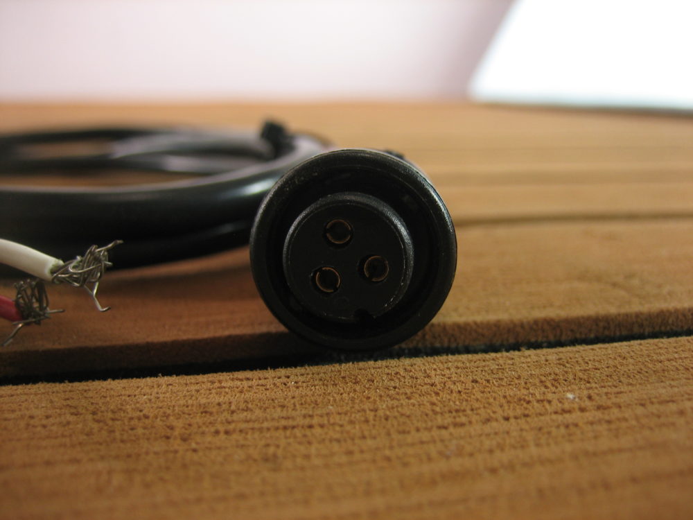 SIMRAD CA CX CR CE EQ 40 42 50 Series 3 Pin Power Cable EQ40 CA40 CA42 ...