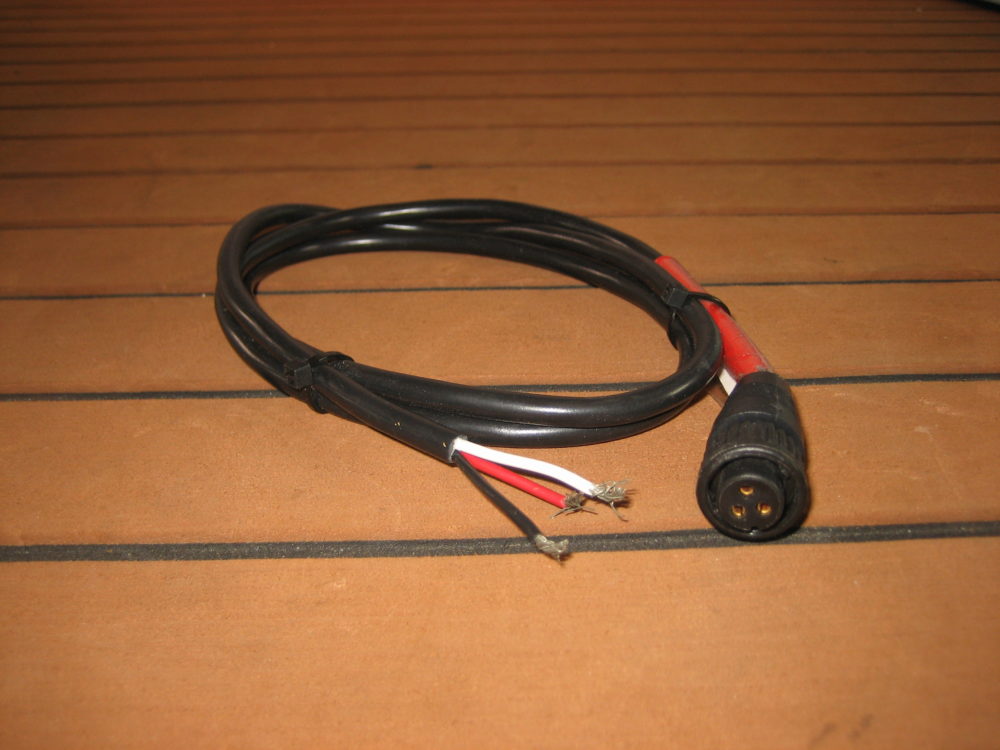 SIMRAD CA CX CR CE EQ 40 42 50 Series 3 Pin Power Cable EQ40 CA40 CA42 ...