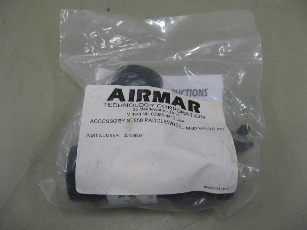 Airmar 33-536-01 Accessory ST850 Paddlewheel and Valve Kit - Free US ...