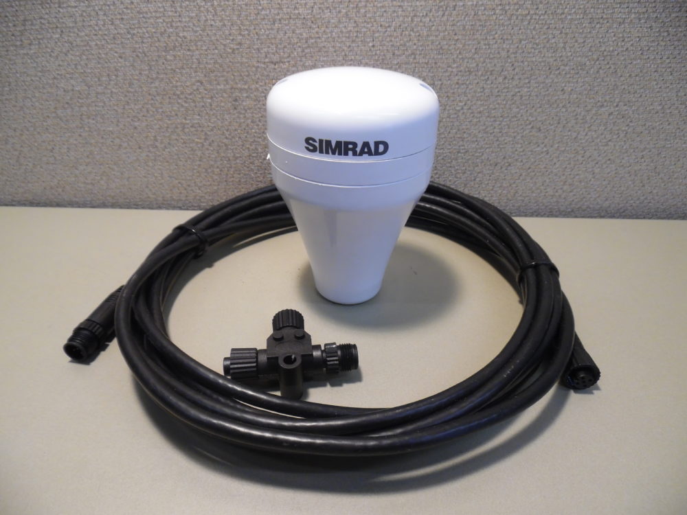 Simrad GS-15 GPS Antenna W/ Base + NMEA2K Drop Cable & Tee - Tested ...