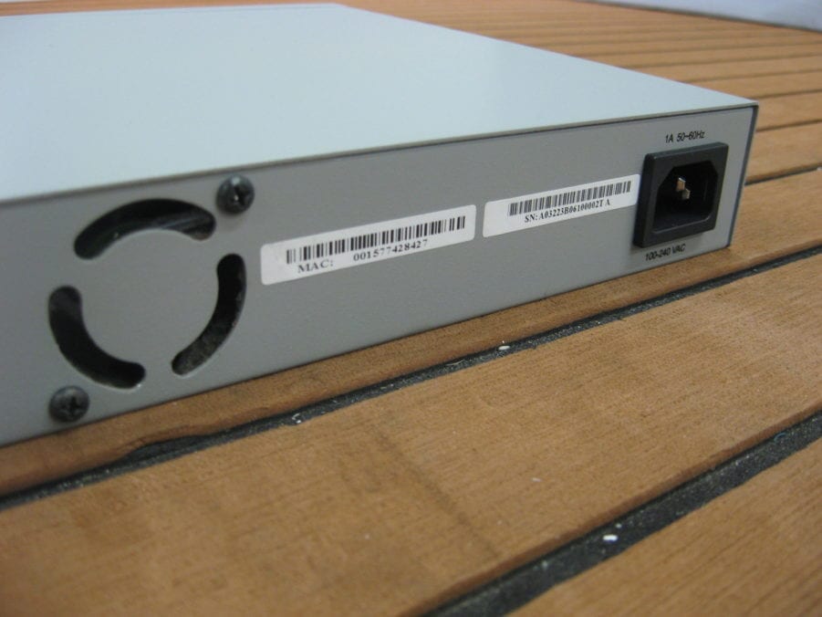 Allied Telesyn AT-GS950/16 16-Port 10/100/1000 Mbps + 2 SFP WebSmart Switch - Max Marine Electronics