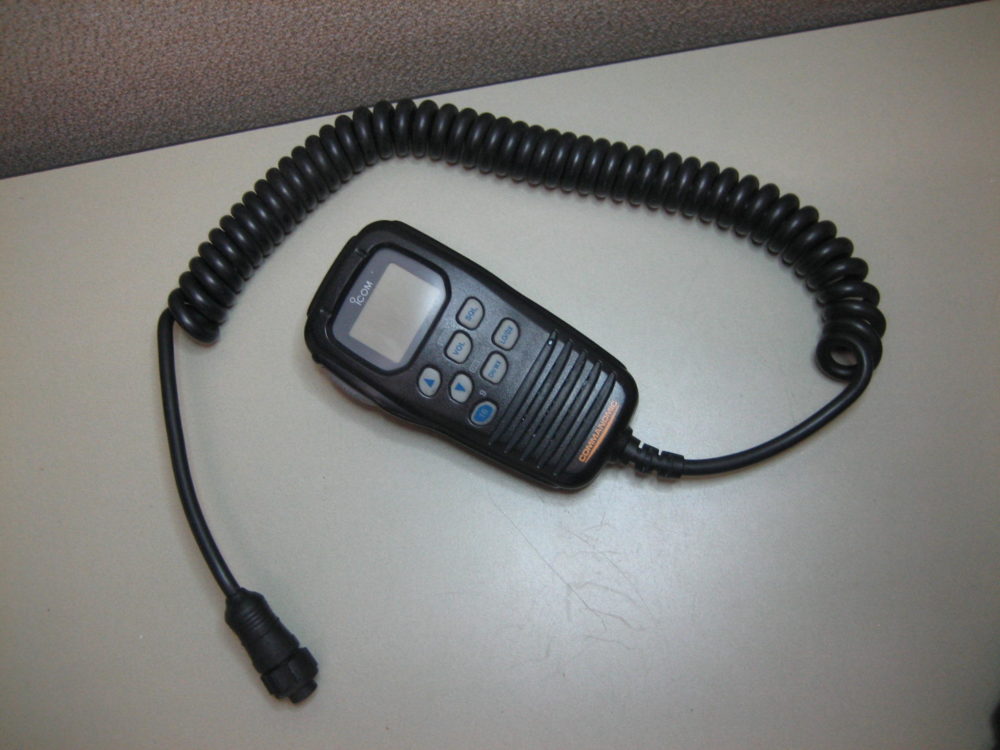 ICOM HM-127B Command Mic f/ IC-M502 504 602 402 422 - TESTED! - Max ...